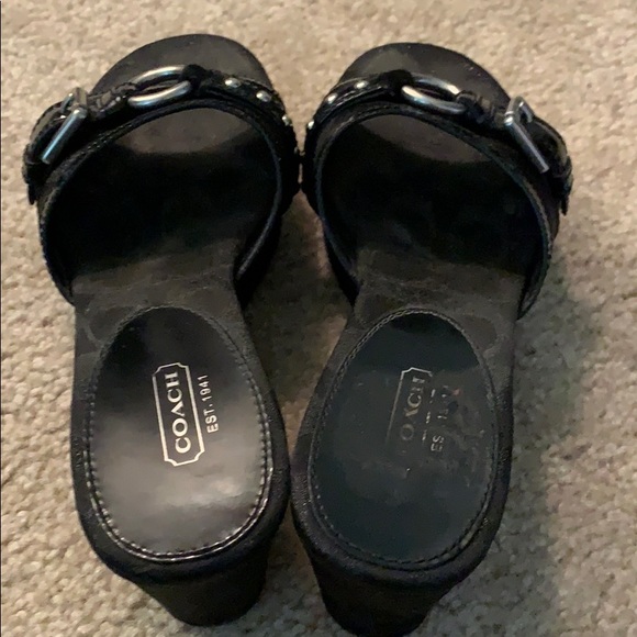 Coach | Shoes | Coach Slides Black | Poshmark